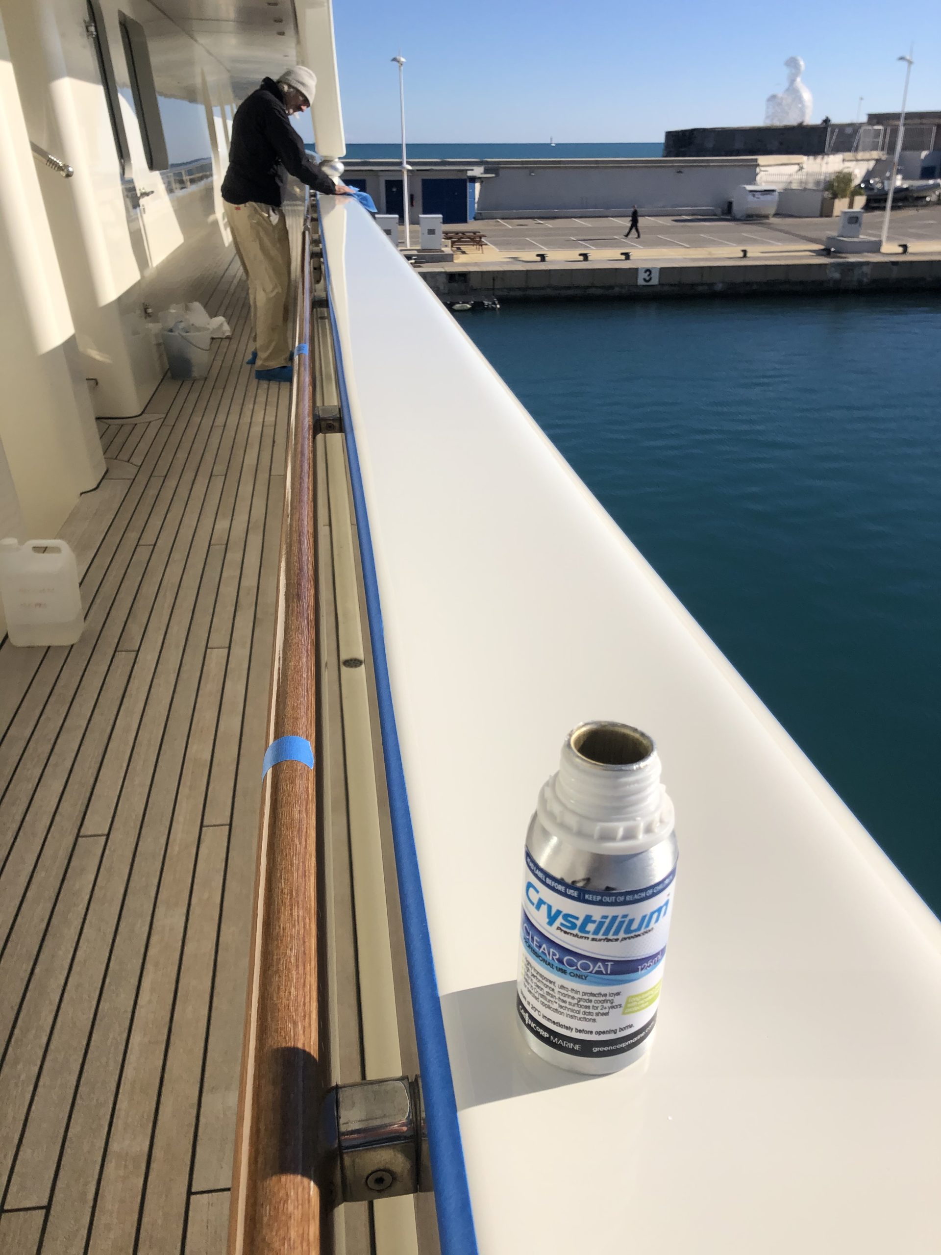 Ceramic clear coat on capping rails still going strong after three ...